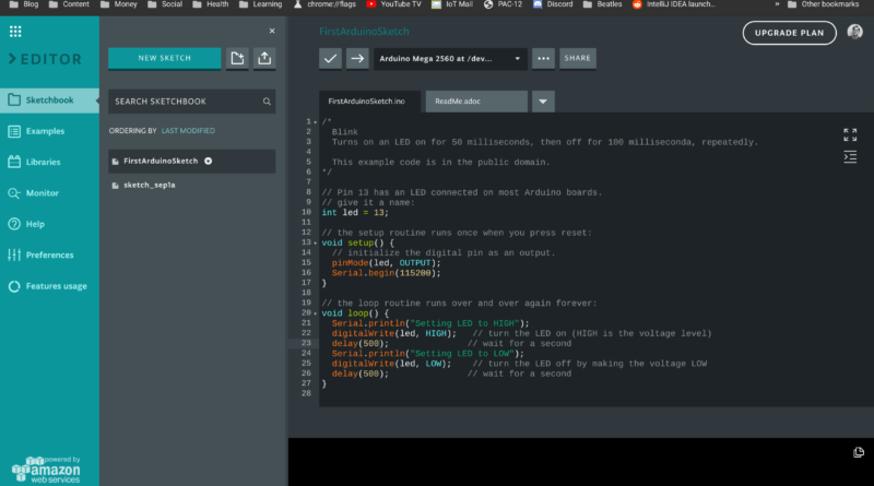 How To Code An Arduino With A Chromebook About Chromebooks
