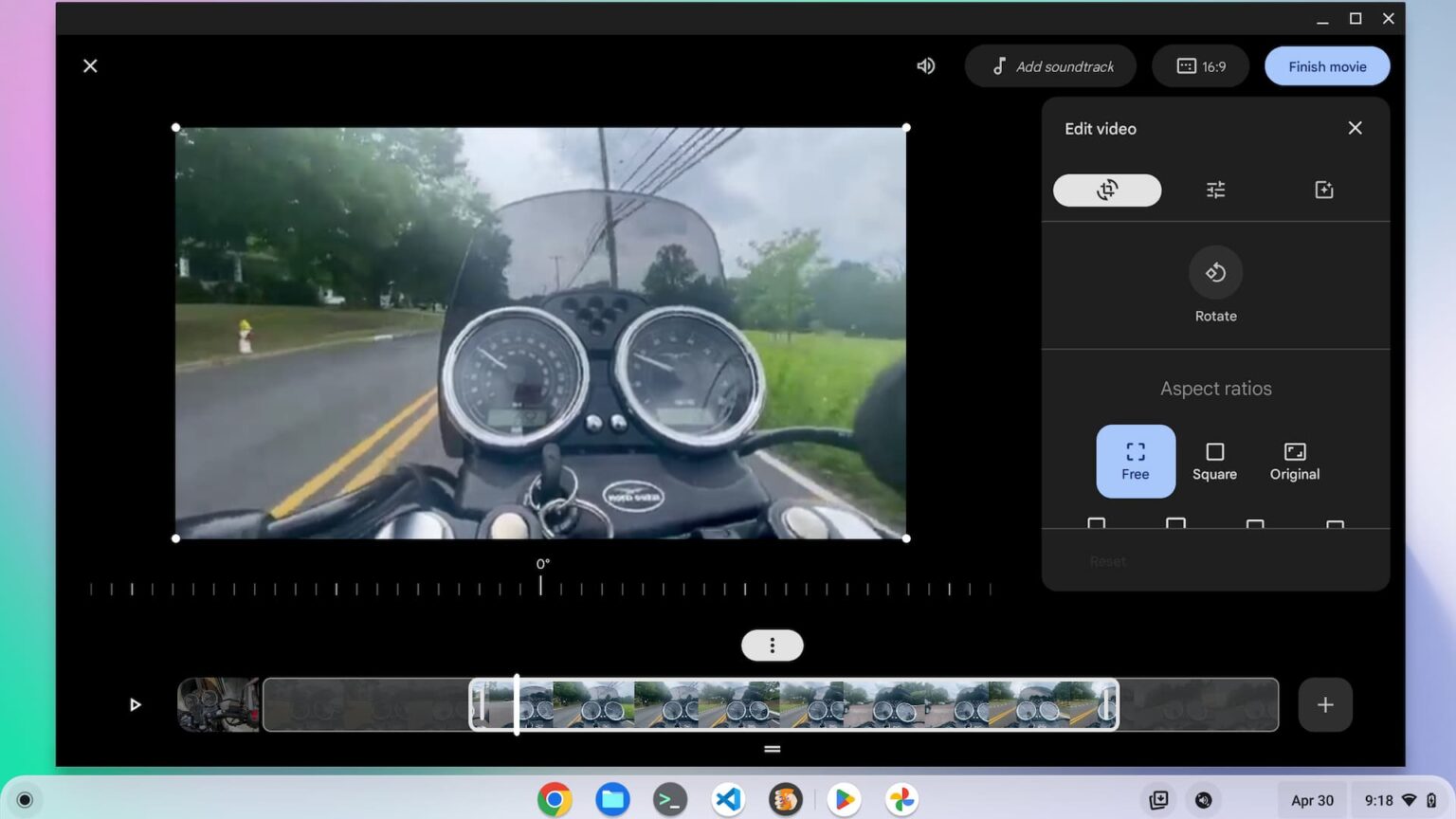 How to use the Google Photos video editor on a Chromebook