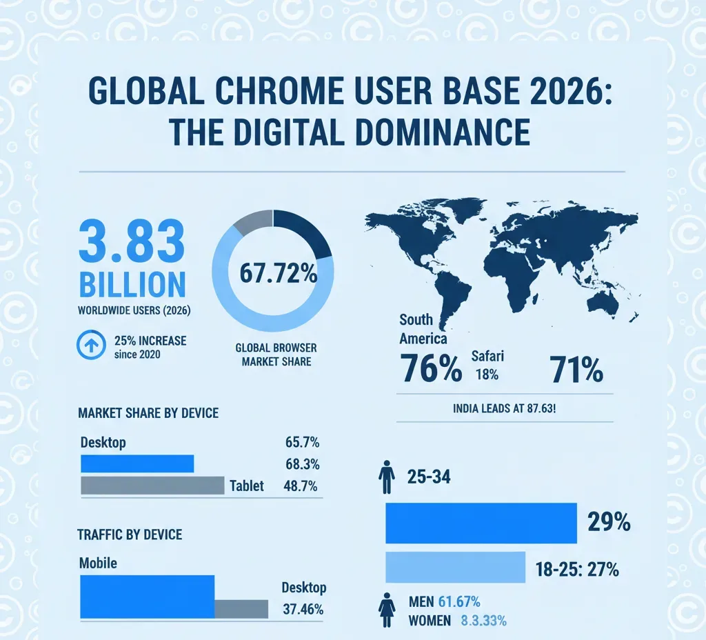 Global Chrome User Base 2026
