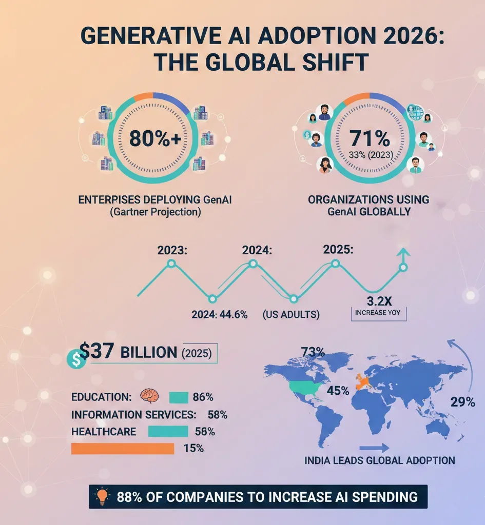 Generative AI Adoption Rates And Statistics 2026