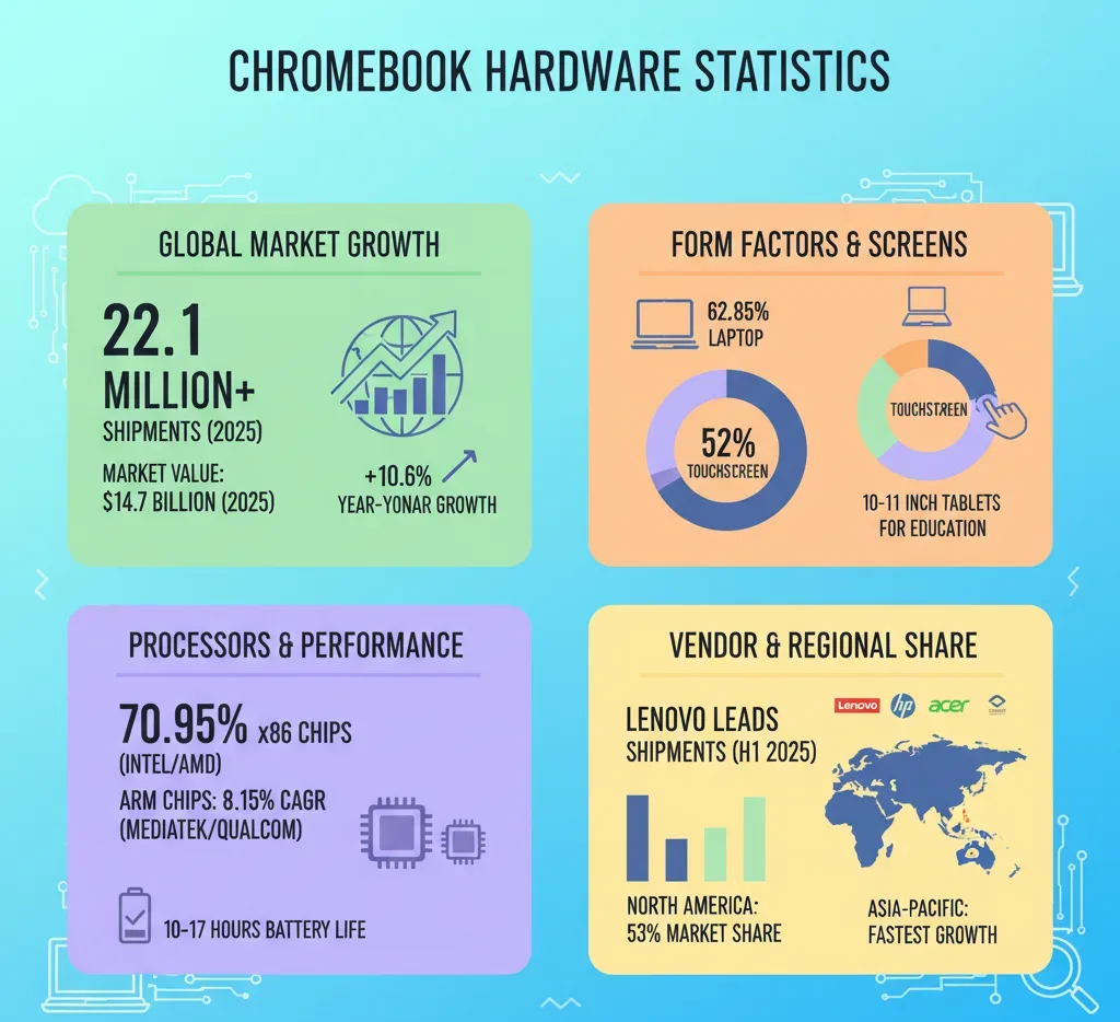 Chromebook Hardware Statistics 2026