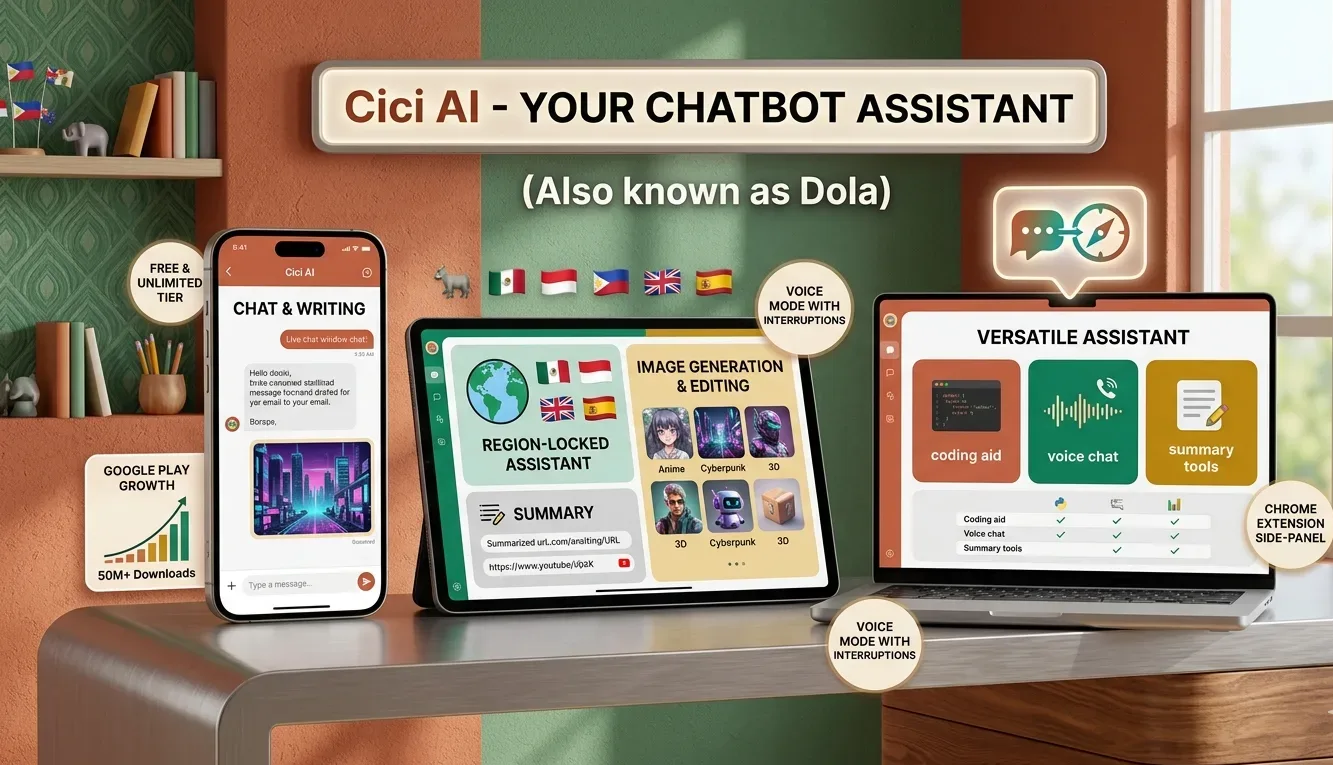 Cici AI- The AI Chatbot Assistant You Need In 2026